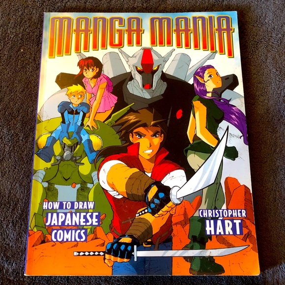 Toys | 201 Manga Mania How To Draw Japanese Comics By Christopher Hart ...